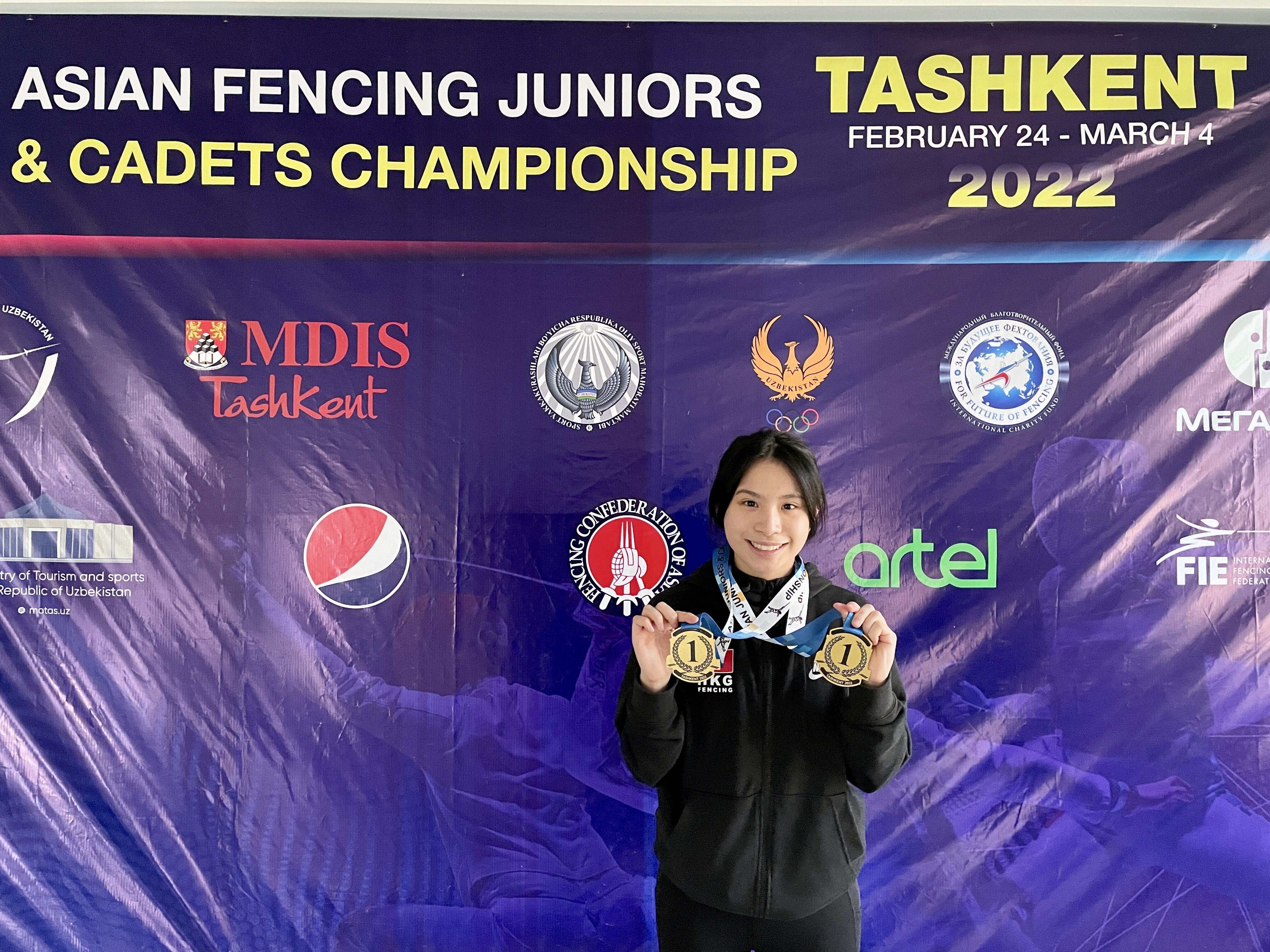 Teen Hong Kong fencer shares why nothing can foil her confidence ...
