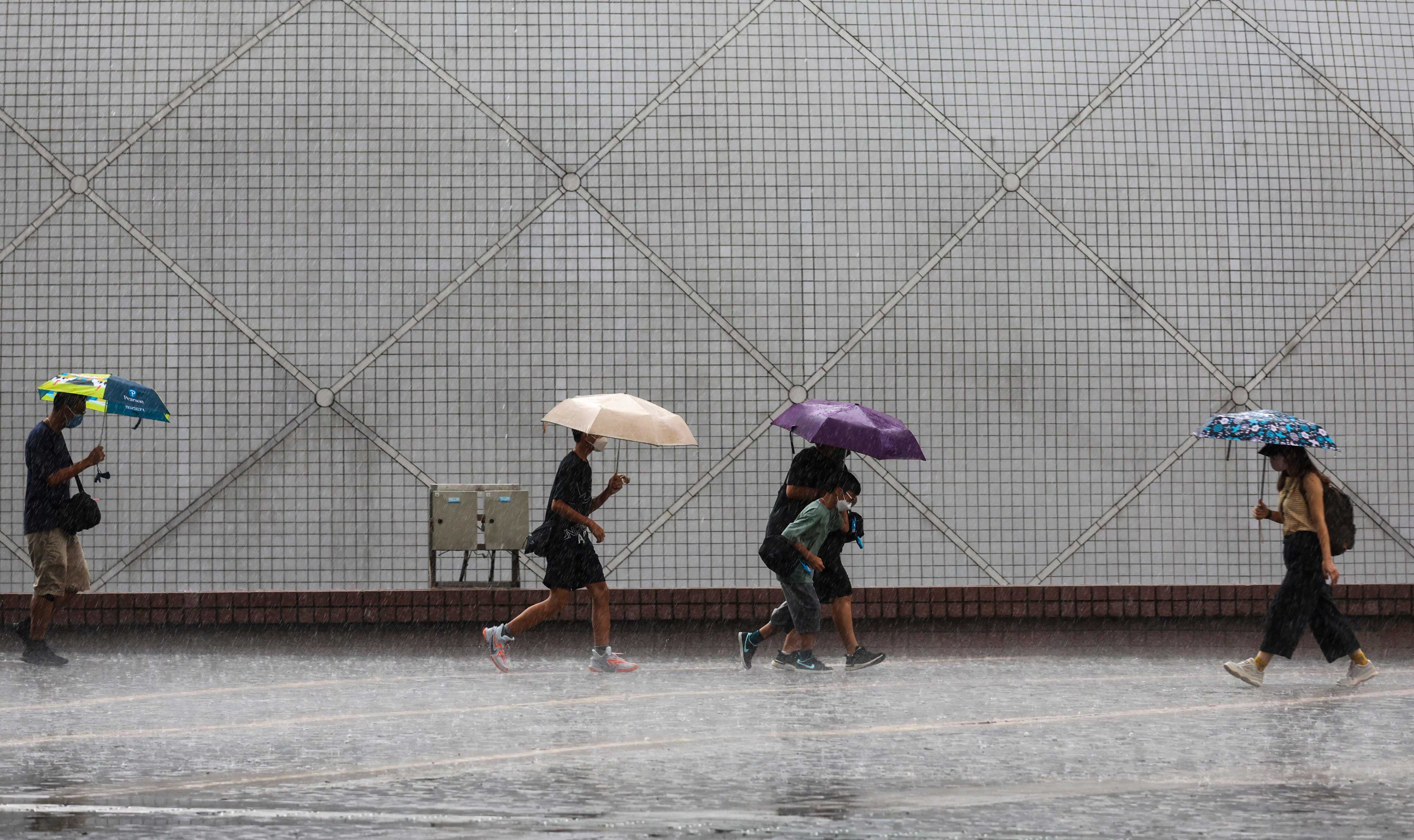 Hong Kong expects full week of rain, hot weather during handover ...