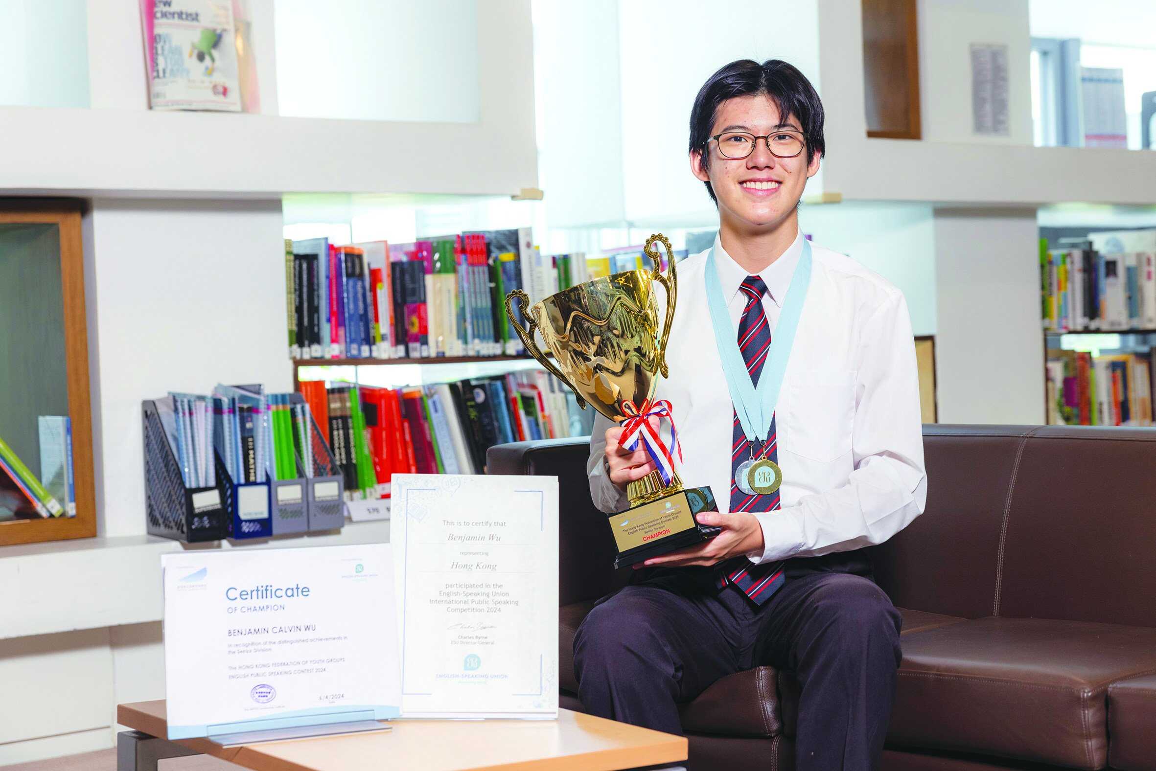 Diocesan Boys’ School pupil makes it to ESU International Public Speaking Competition’s top six ...
