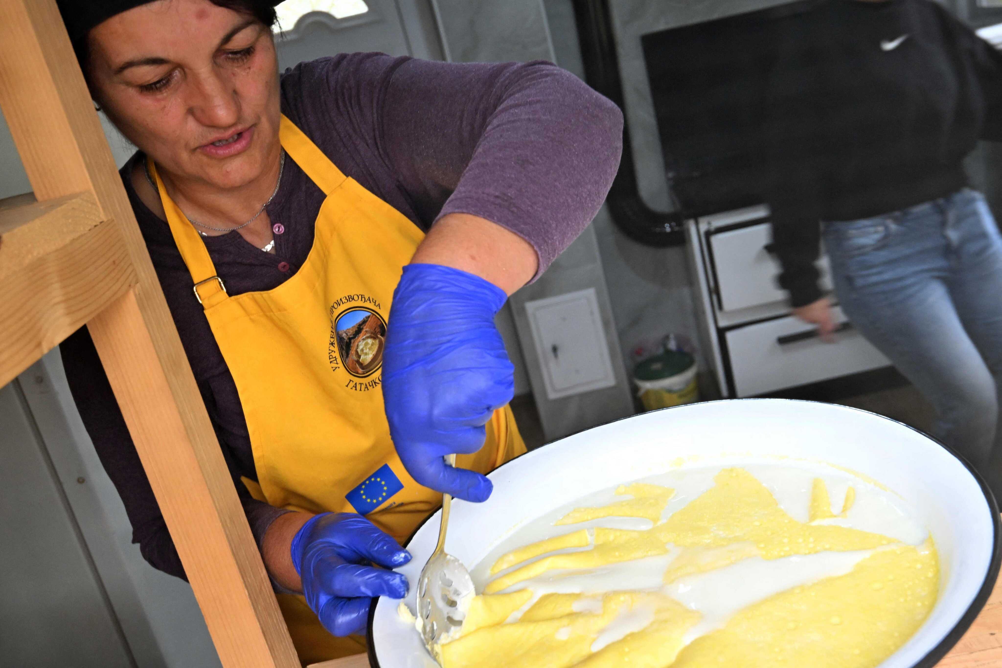 How sheepskin gives Bosnia’s kajmak cheese its taste of smoke and lamb ...