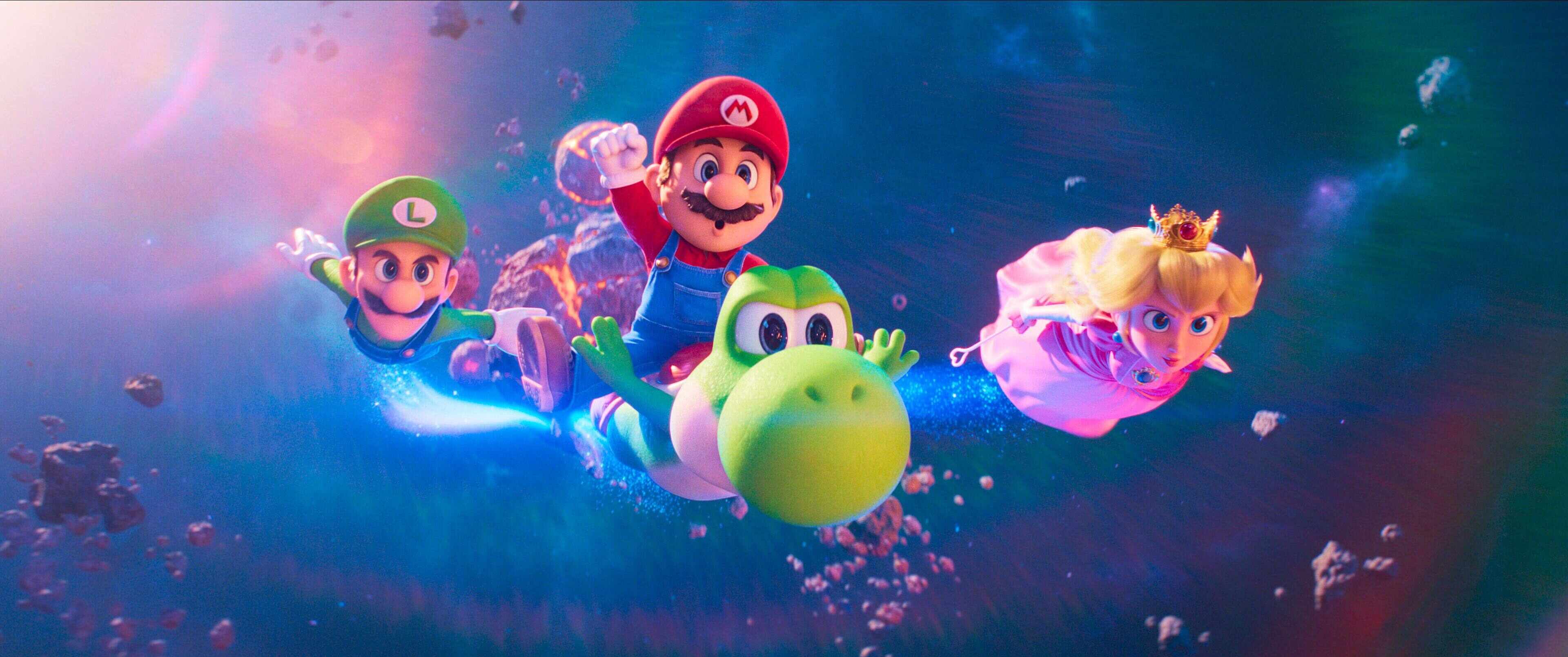 Nintendo’s ‘The Super Mario Galaxy Movie’ looks great, but lacks laughs ...