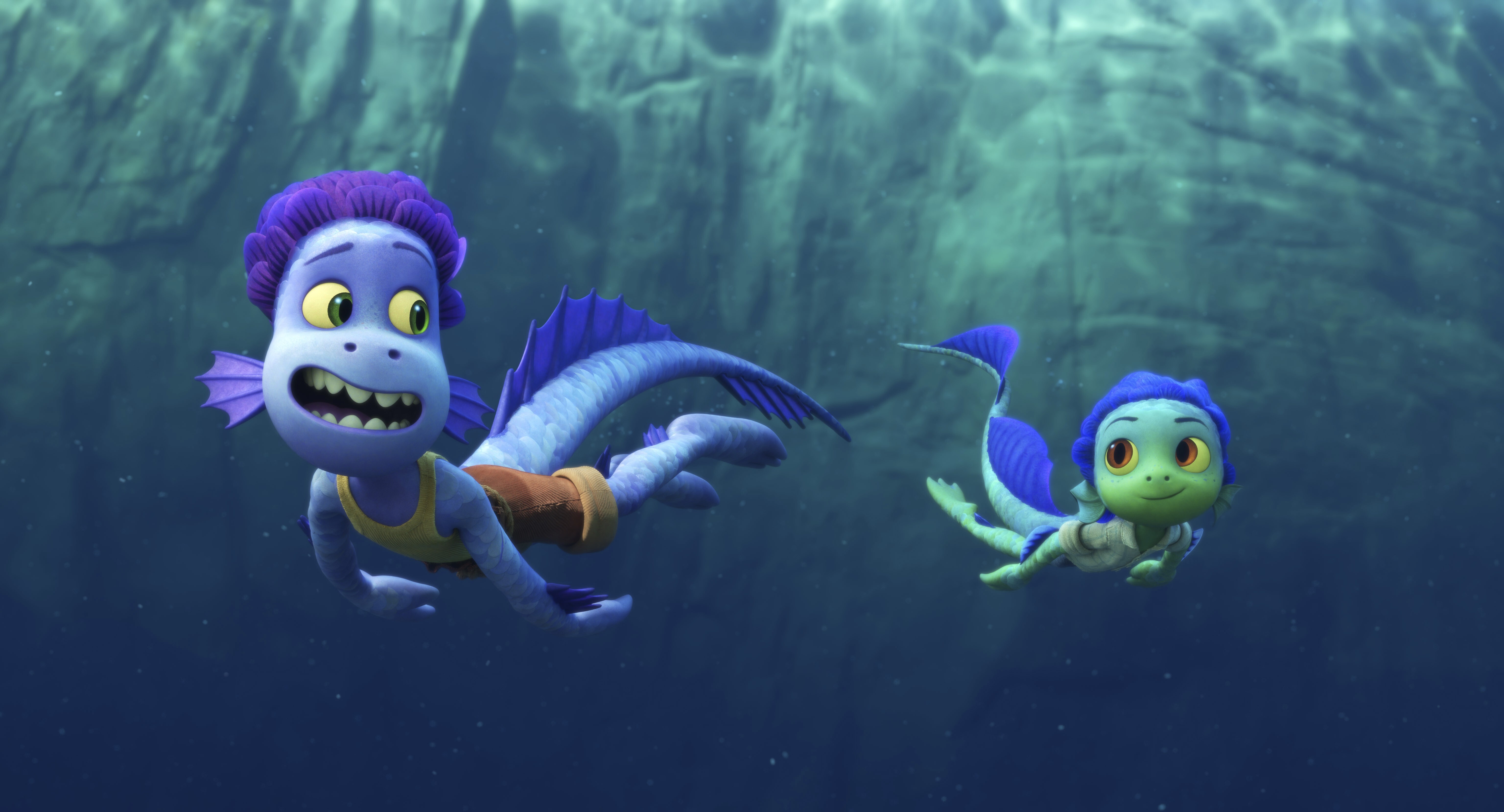 Connect with sea monsters in the newest Disney/Pixar film 'Luca ...