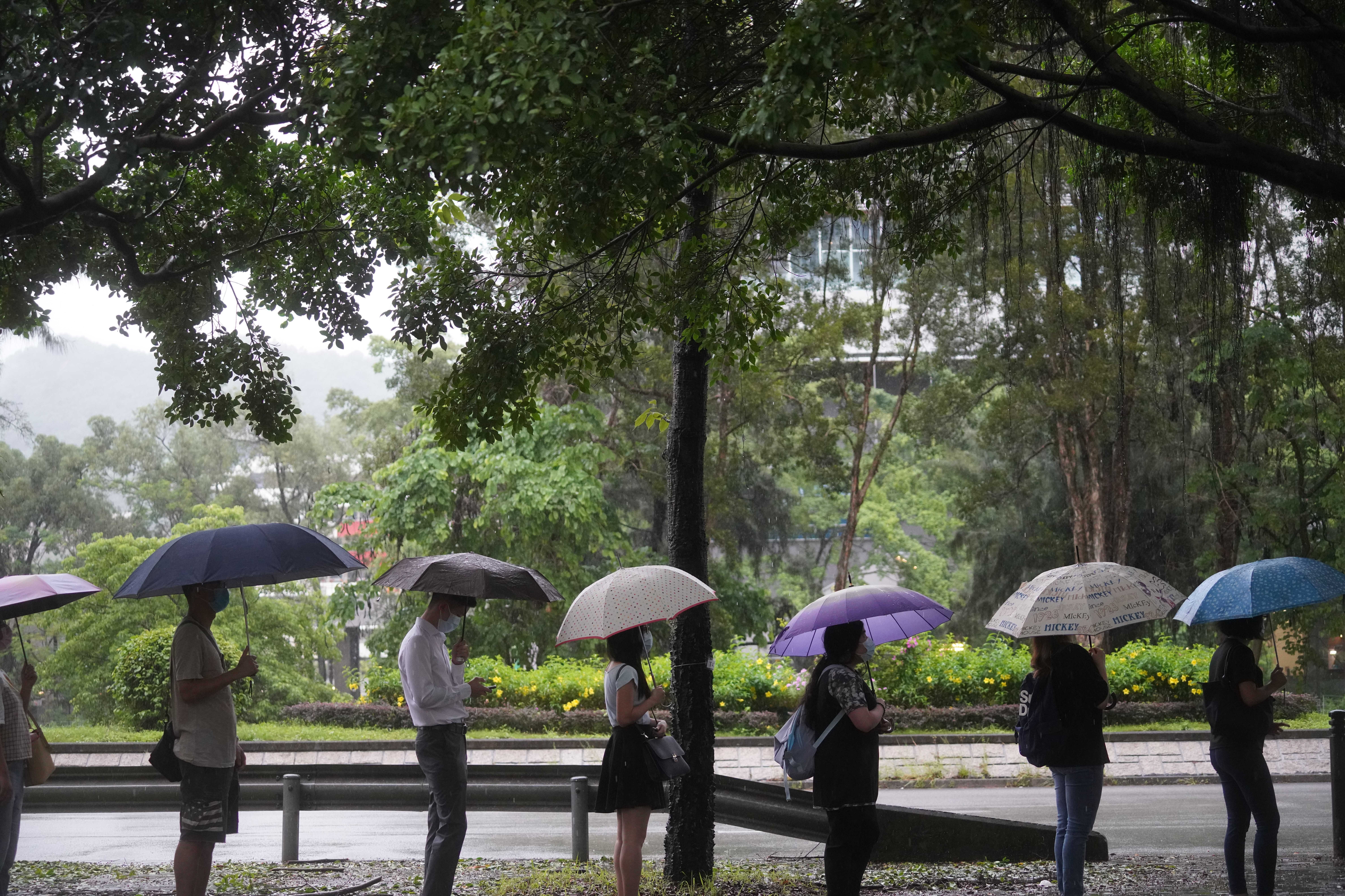First black rainstorm of 2021 suspends school, vaccination services ...