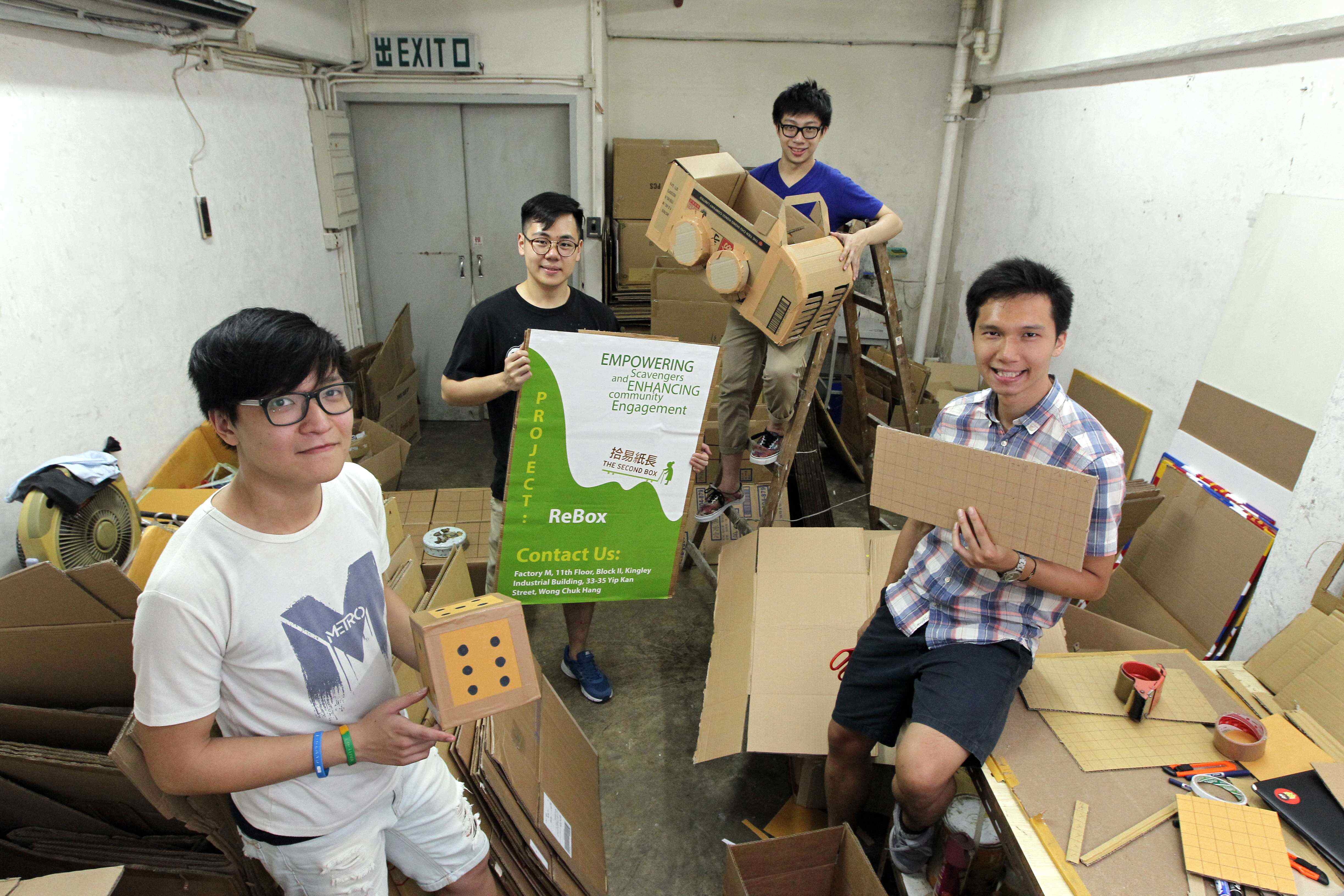 Thinking around the box: meet the students with a startup that turns ...