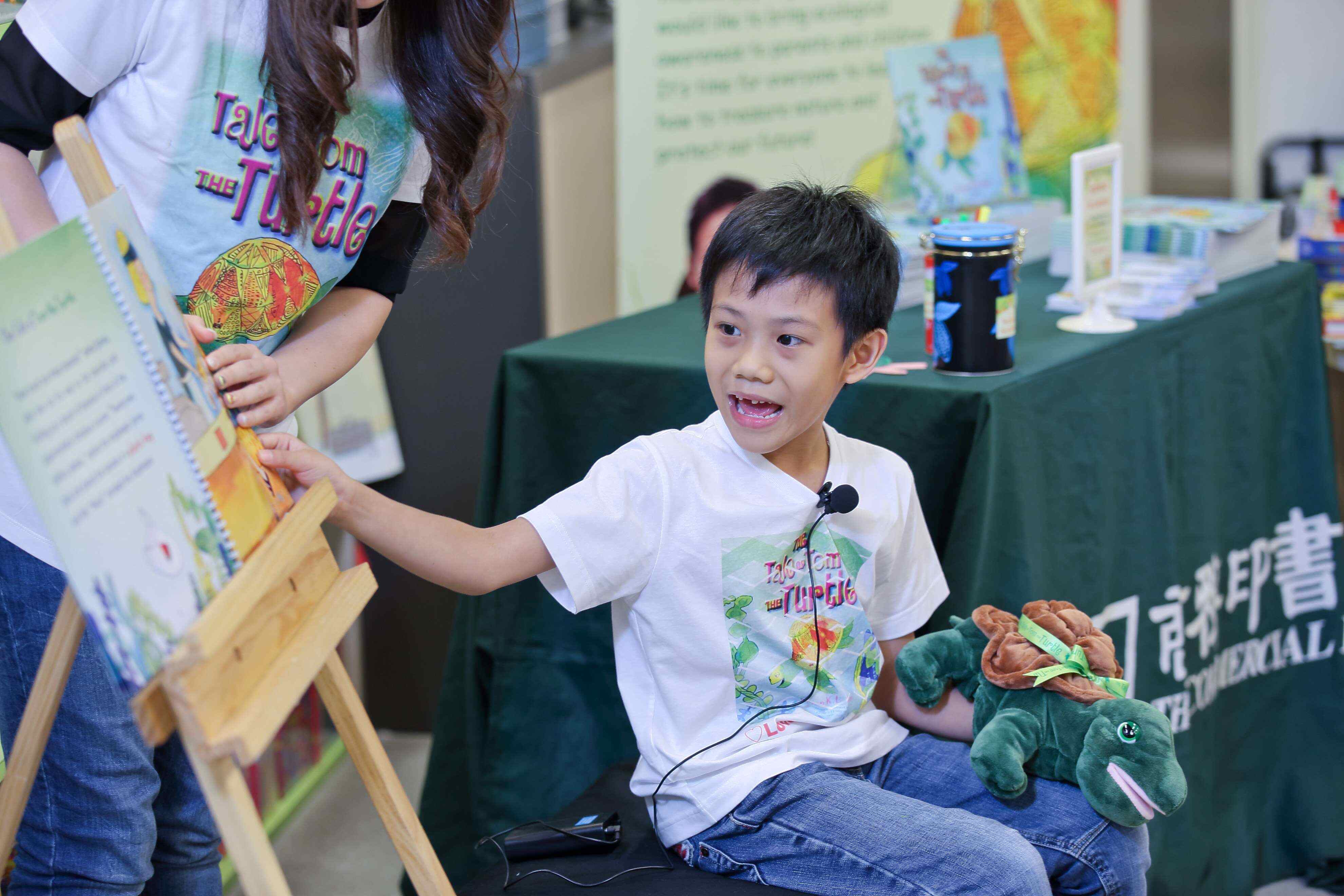 8-year-old author Brian Kan wants to change the world with his Tale of ...