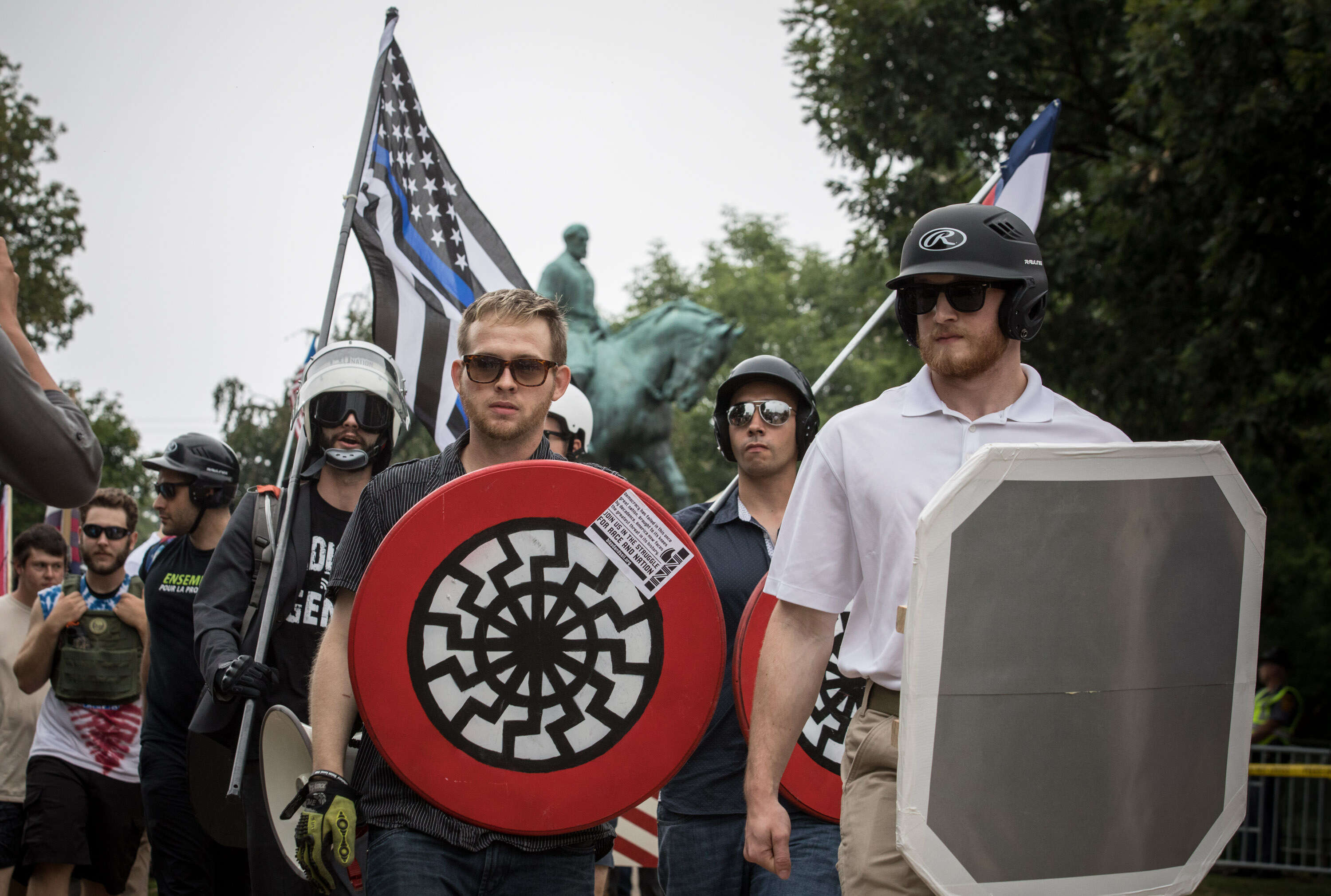 HARD CORE READING: How six of the Charlottesville marchers became ...