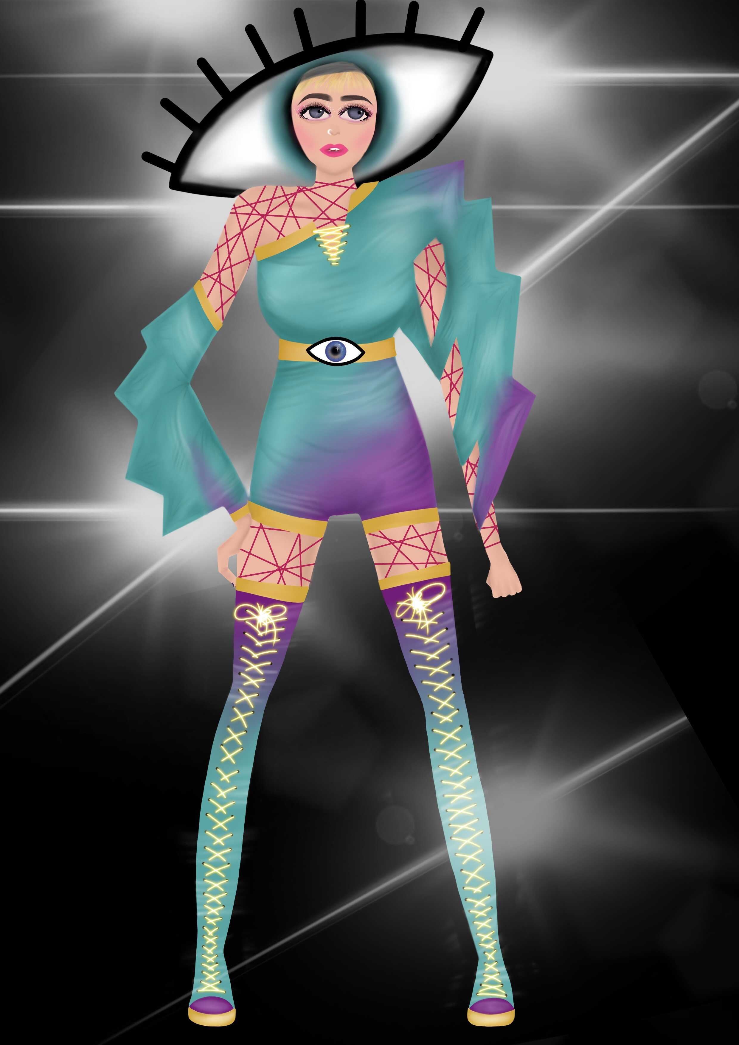 Dress Katy Competition entry by Chiu Wing-tung | Young Post Club
