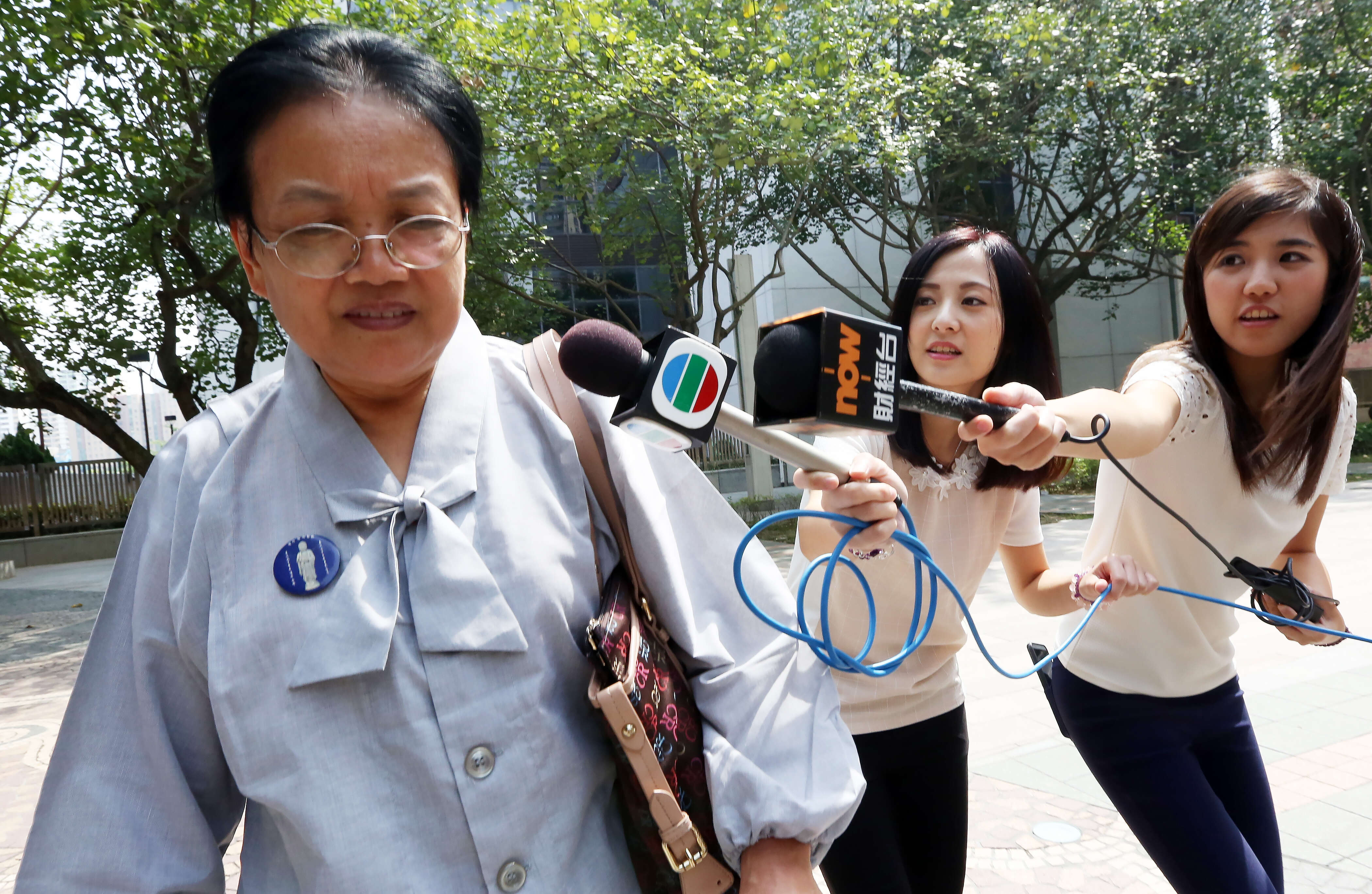 Grandmother Chow Siu-shuen freed on bail after pleading guilty to ...
