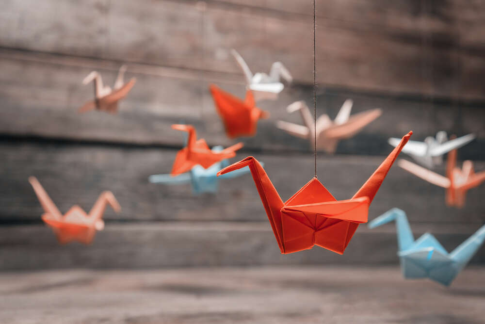How to fold origami cranes and the hope-inspiring legend behind them ...